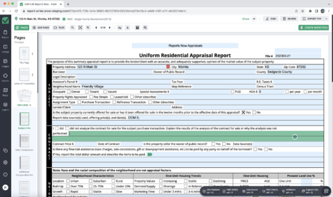 Anow | Real Estate Appraisal Software